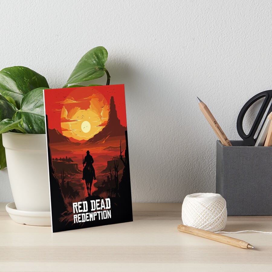 "Red Dead Redemption sun" Poster for Sale by dasfajibe | Redbubble