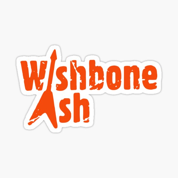 "Wishbone Ash" Sticker for Sale by MangomoochiArt | Redbubble