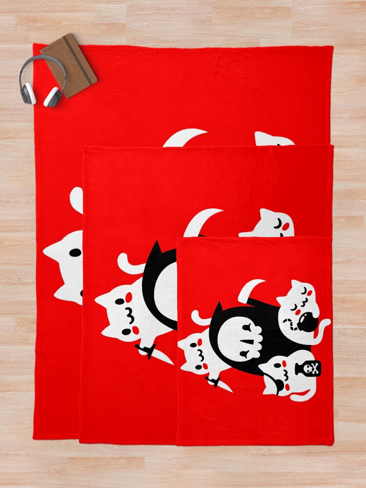 "Deaths Little Helpers" Throw Blanket for Sale by obinsun | Redbubble