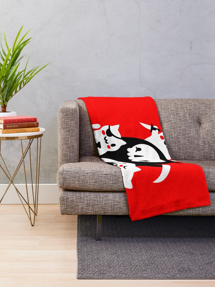 "Deaths Little Helpers" Throw Blanket for Sale by obinsun | Redbubble