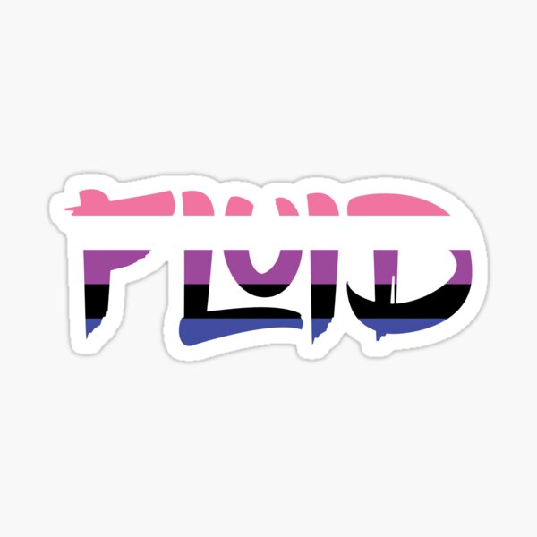 "Fluid Gender Fluid Non Binary Pride Month Gender Queer Pronoun ...