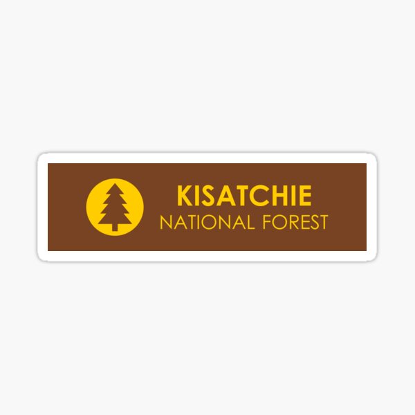 "Kisatchie National Forest" Sticker for Sale by bivenart | Redbubble
