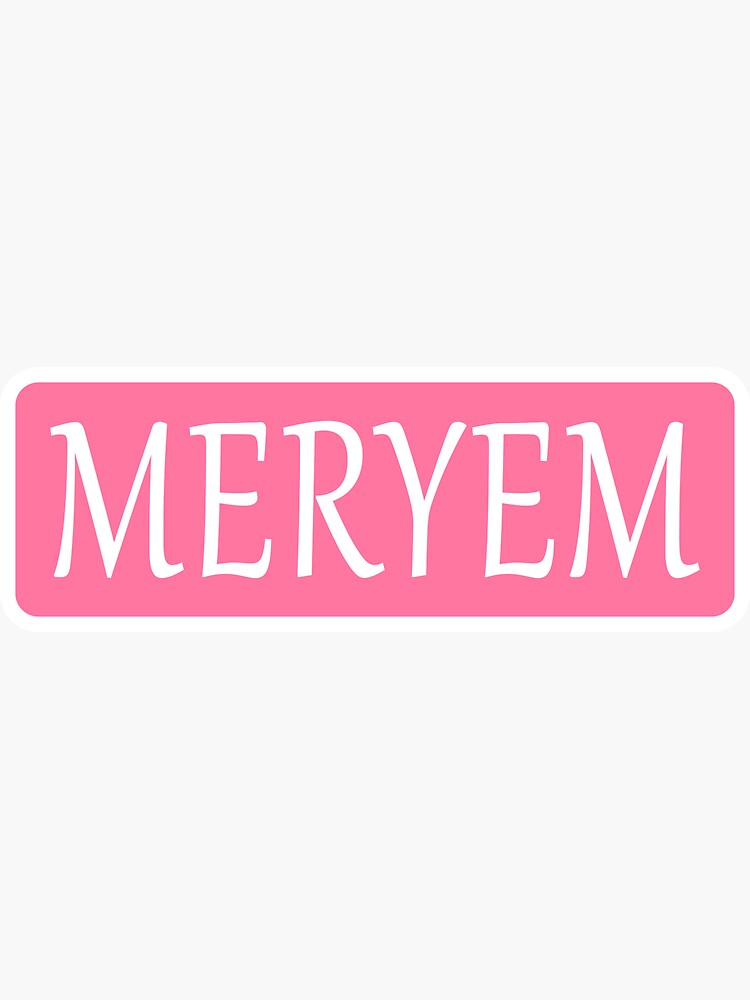 Meryem Merch & Gifts for Sale | Redbubble