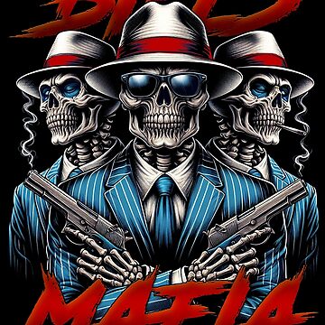 "Bills Mafia Skeleton Mob T-Shirt - Unleash the Fanatical Spirit ...