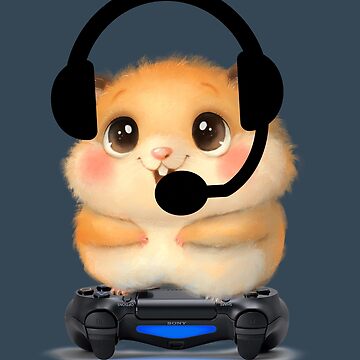 "Funny guinea pig and Video Gamer Lover fluffy cavy Gamers" Essential T ...