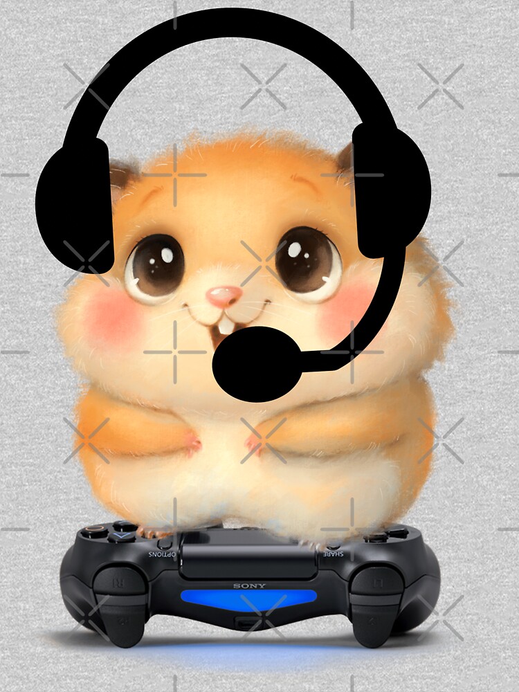 "Funny guinea pig and Video Gamer Lover fluffy cavy Gamers" Essential T ...