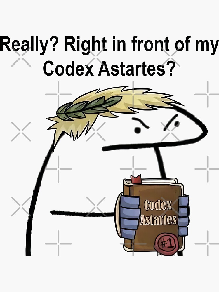 "Angry Guilliman meme" Sticker for Sale by space-beluga | Redbubble