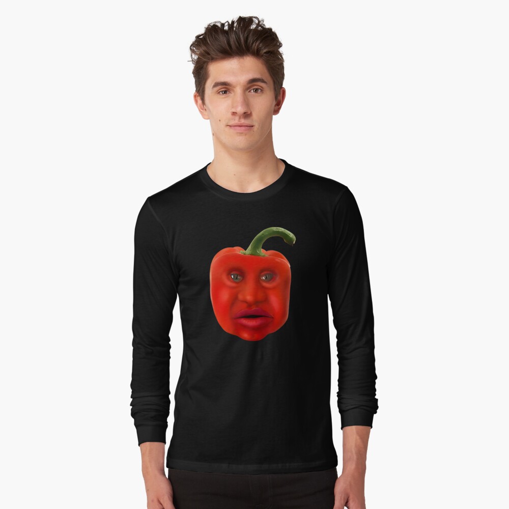 "Peppa Mane / Red Pepper With Face meme" Sticker for Sale by Borg219467 ...