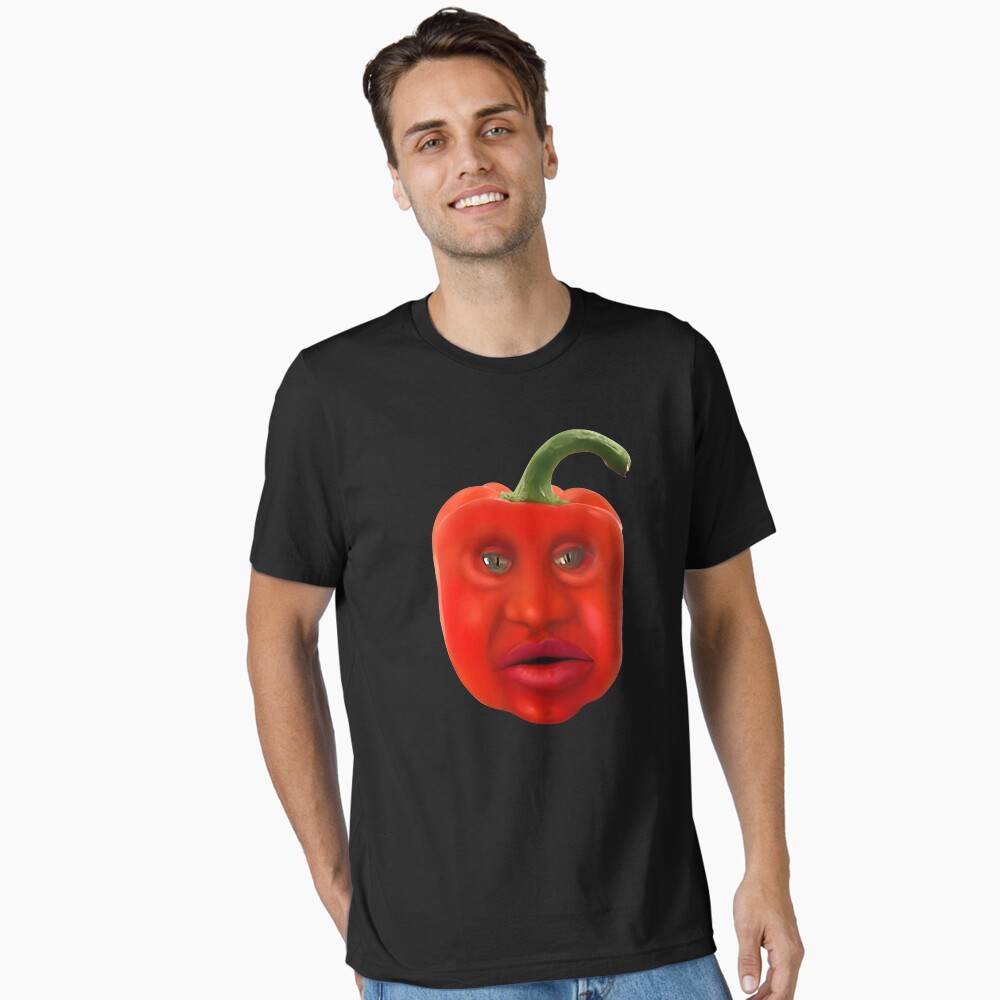"Peppa Mane / Red Pepper With Face meme" Sticker for Sale by Borg219467 ...