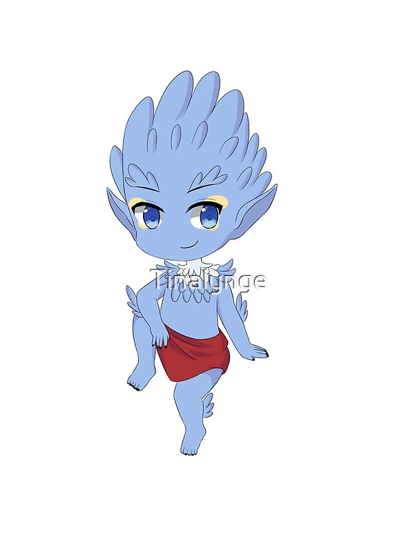 "Lan Feng - Blue Phoenix" by Tinalynge | Redbubble