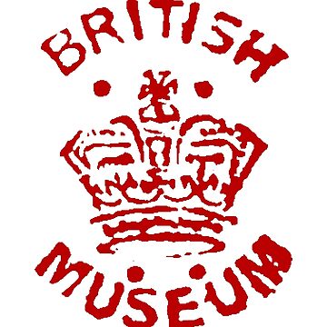 "Library Stamp Special Collections British Museum 1920s" Sticker for ...