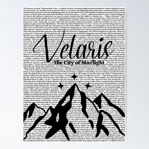 "Velaris, City of Starlight. Story Art" Poster for Sale by ...