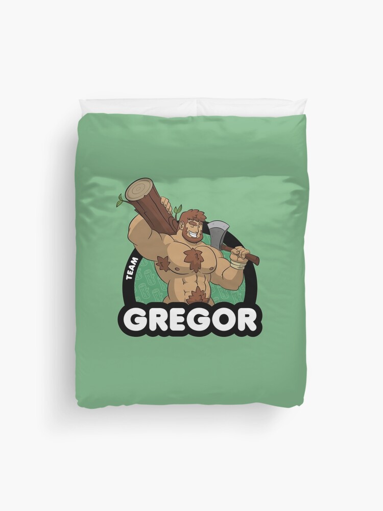"Team Gregor - Robin Morningwood Adventure" Duvet Cover by GrizzlyGamer ...