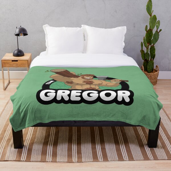 "Team Gregor - Robin Morningwood Adventure" Throw Blanket by ...
