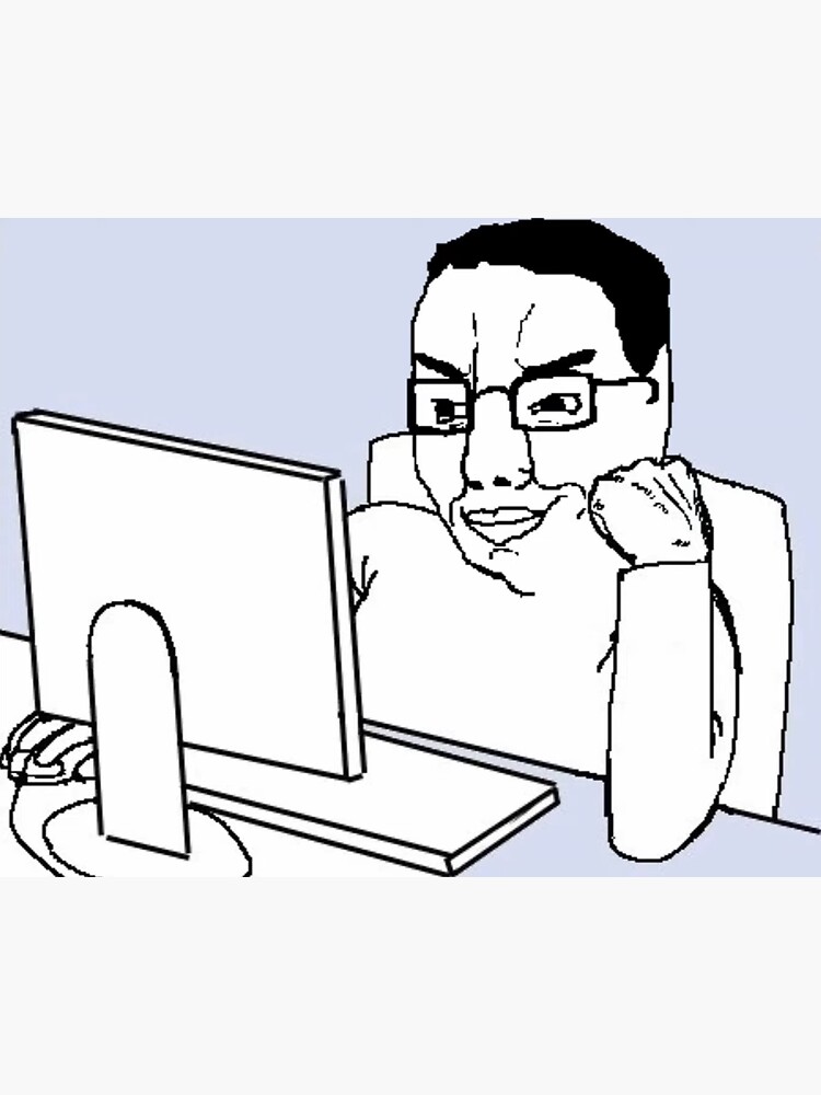 "Chud | The West Has Fallen | Meme | Sticker" Sticker for Sale by ...