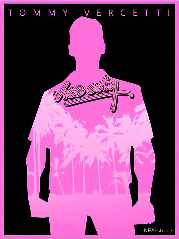 "Tommy Vercetti - Grand Theft Auto Vice City" Sticker for Sale by ...