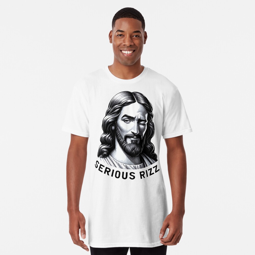 "Winking Jesus - Serious Rizz" Sticker for Sale by LexicalLegend ...
