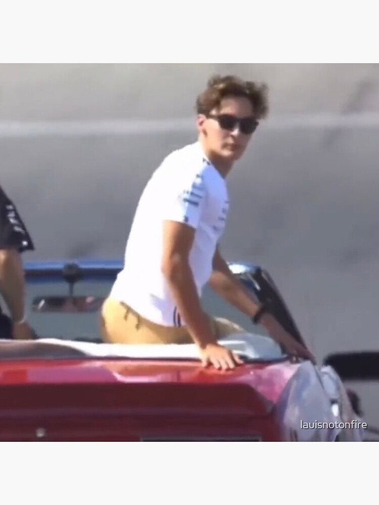 "george russell f1 meme" Sticker for Sale by lauisnotonfire | Redbubble