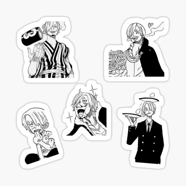 "ONE PIECE: Sanji Sticker Pack" Sticker for Sale by Yukisuba | Redbubble