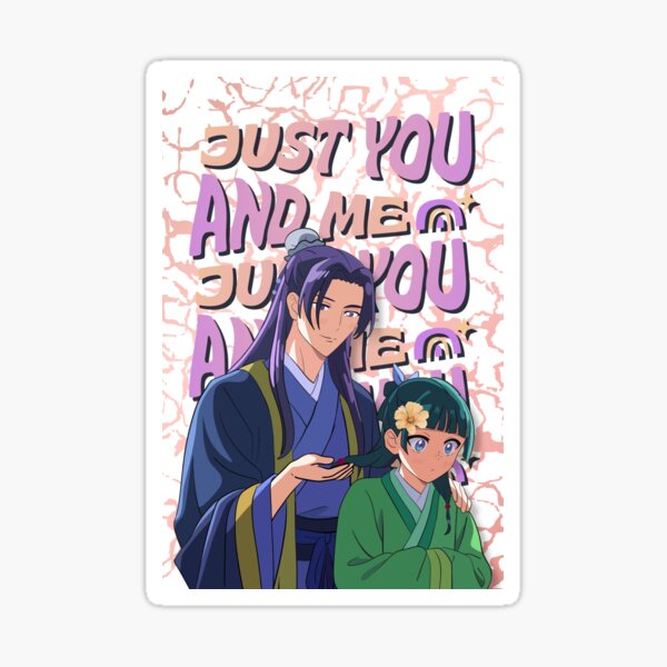"The Apothecary Diaries - Maomao Jinshi Couple" Sticker for Sale by ...