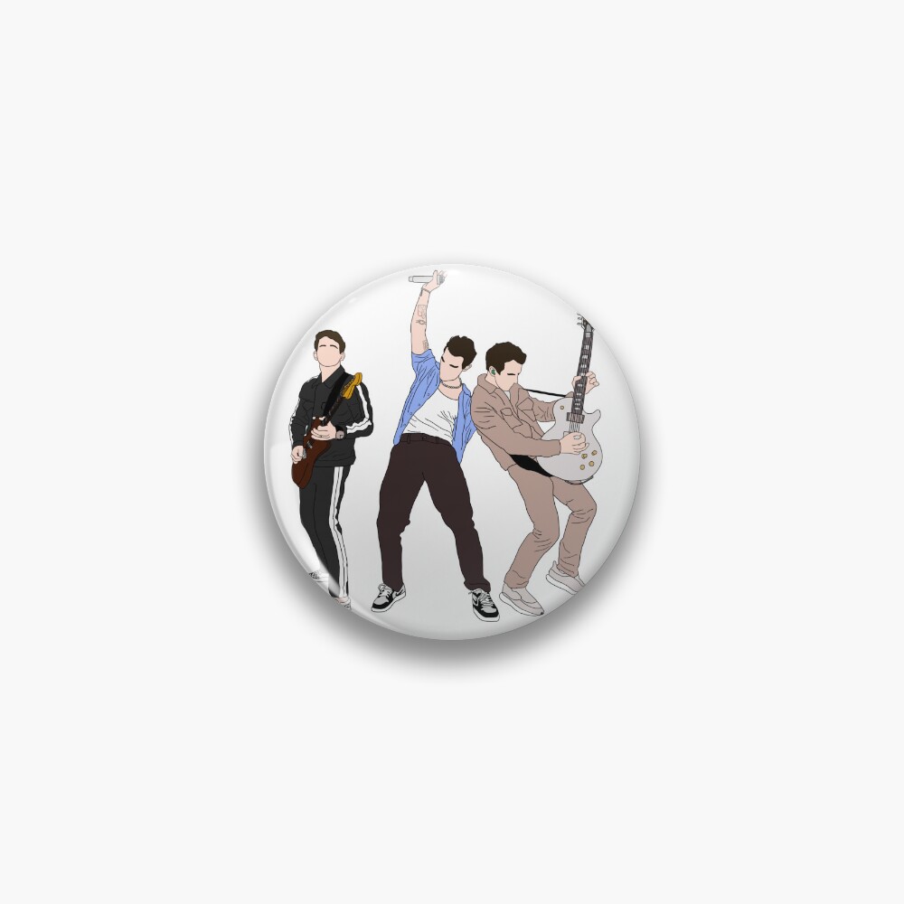"Jonas Brothers" Sticker for Sale by leahfrommars | Redbubble