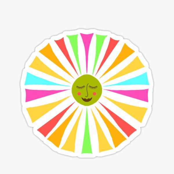 "Sunshine Bright" Sticker for Sale by Shalini Bisht | Redbubble