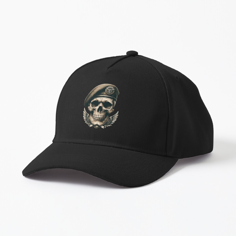 "Skull Emblem: Military-Inspired Artwork" Sticker for Sale by SCG ...