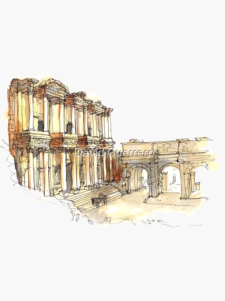 "Ephesus" Sticker for Sale by DisobeyTees | Redbubble