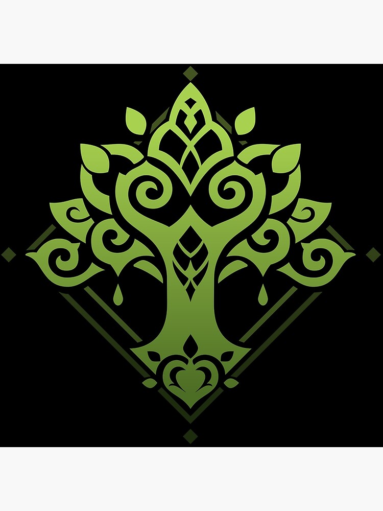 "Sumeru logo Genshin Impact" Poster for Sale by damomonkey | Redbubble