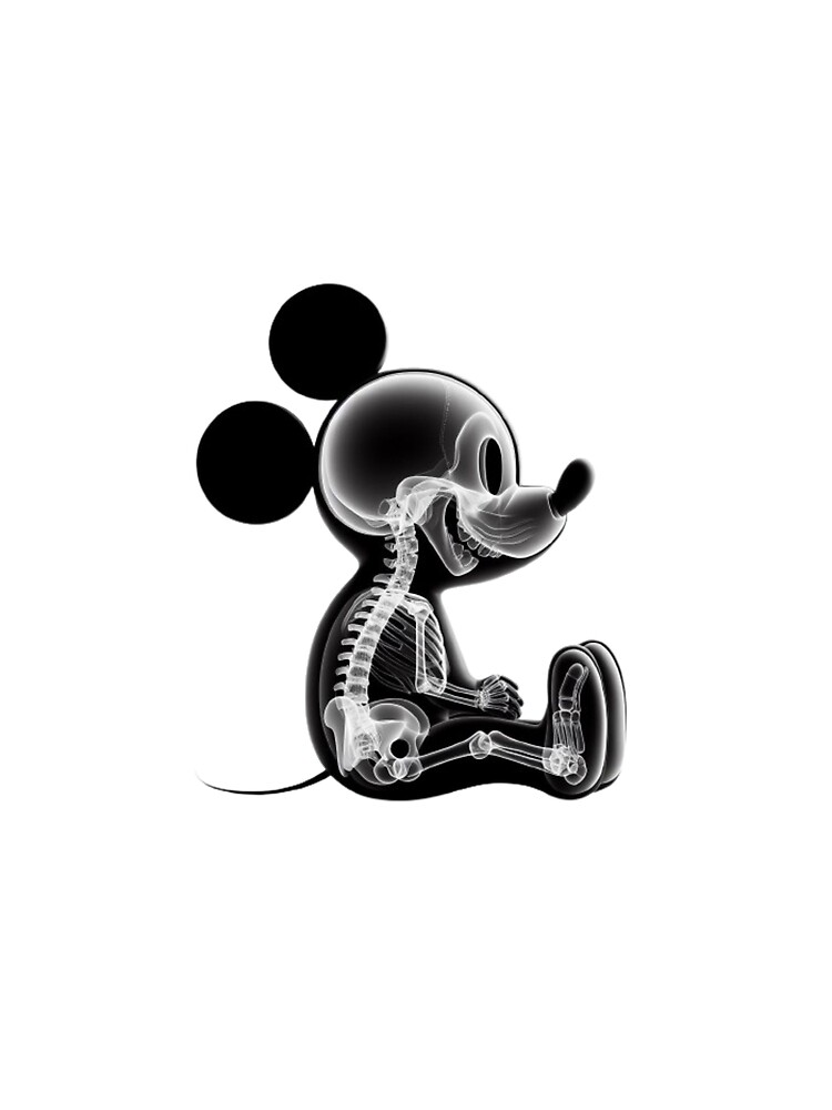"M1ckey Mouse X-Ray" Poster for Sale by PhotoEditStudio | Redbubble