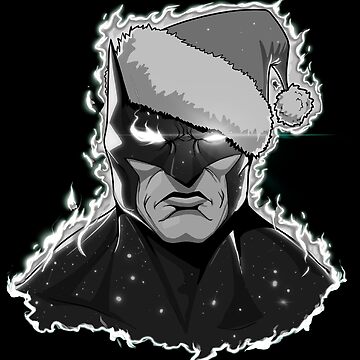 "Batman: Gotham's Ghost of Christmas Past - Grey" Poster for Sale by ...