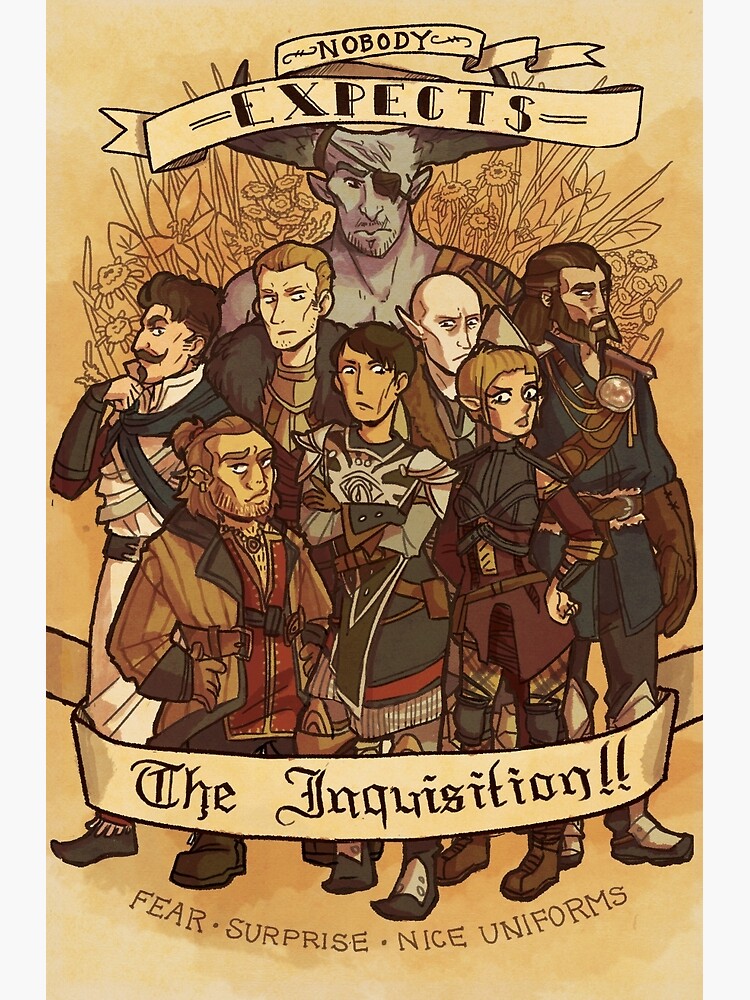 "Inquisition" Poster for Sale by wano | Redbubble