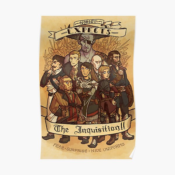 "Inquisition" Poster for Sale by wano | Redbubble