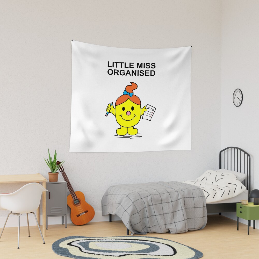 "Little Miss Organised" Poster for Sale by Scatthecat | Redbubble