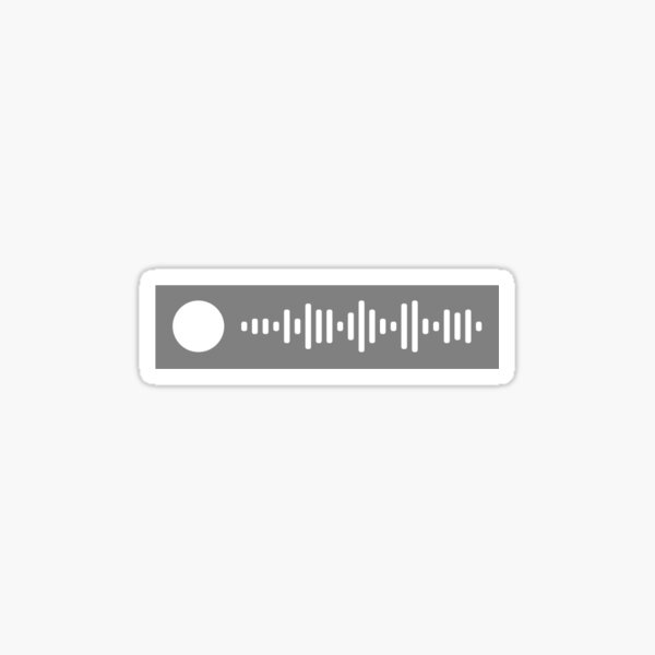 "The Neighbourhood Artist | spotify scan code" Sticker for Sale by ...
