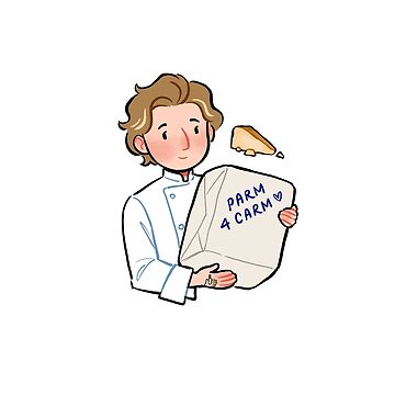 "Parm 4 Carm" Sticker for Sale by zz-zera | Redbubble