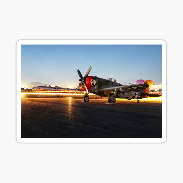 "Republic P-47 Thunderbolt " Sticker for Sale by DigitalGen | Redbubble