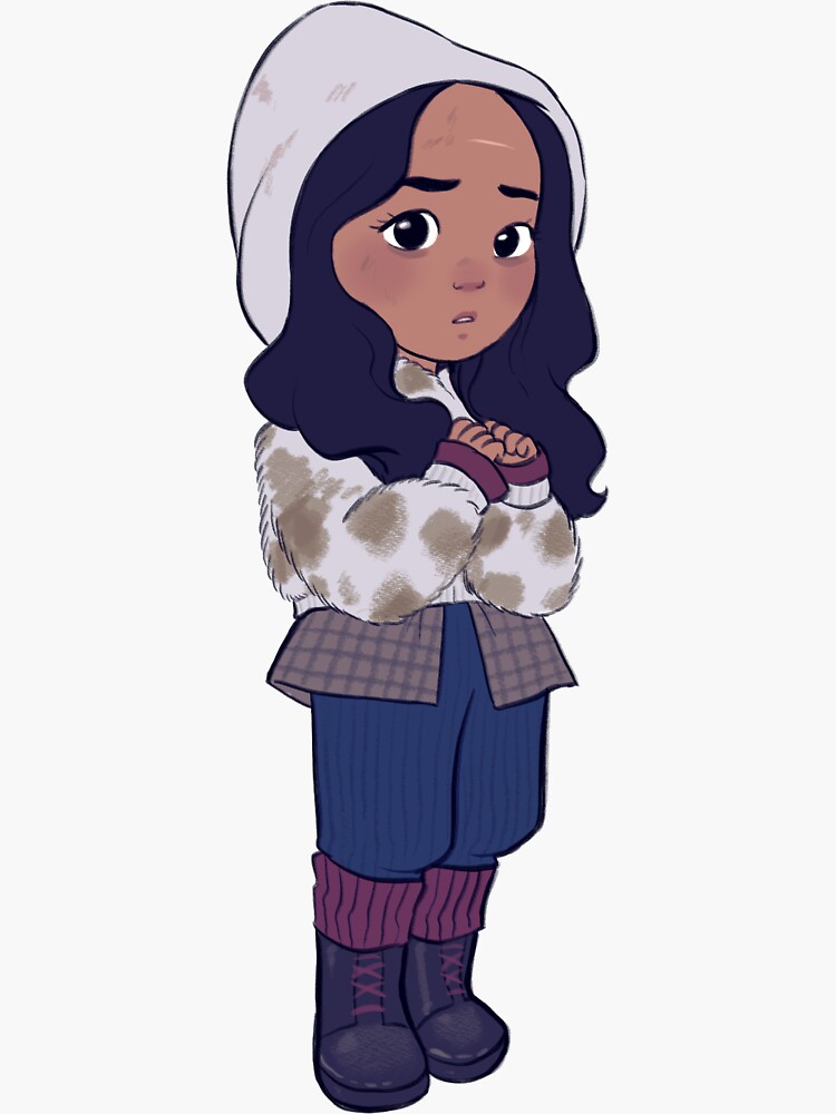 "Lottie" Sticker for Sale by bevsi | Redbubble