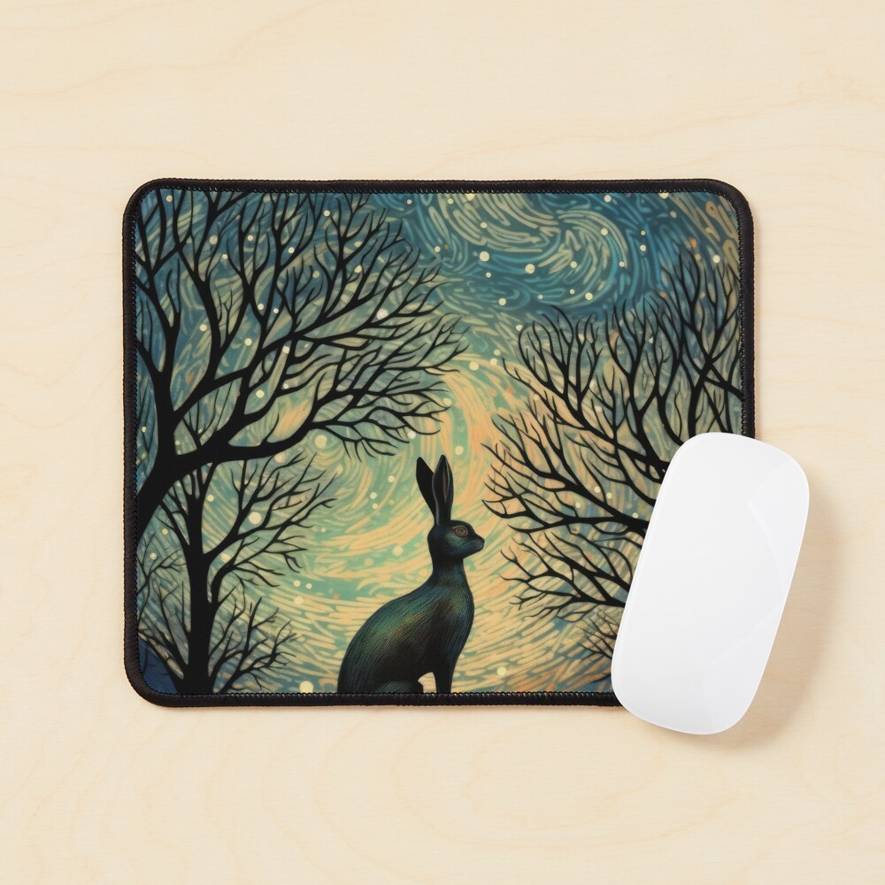 "Hare, Pagan Hare, Pagan Art, Moon, Animal," Poster for Sale by ...