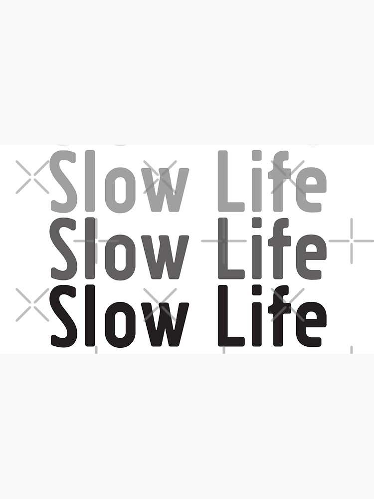 "slow life " Cap for Sale by EKKASTUDIO | Redbubble