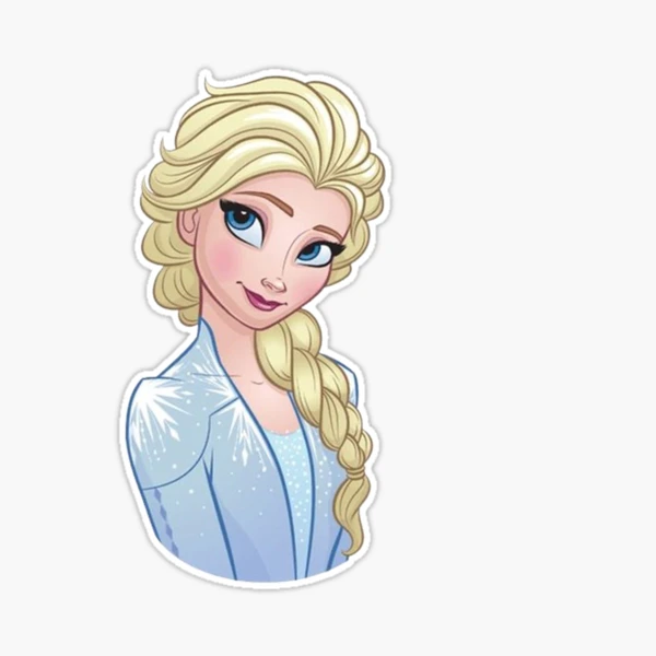 Elsa Frozen Stickers Printable