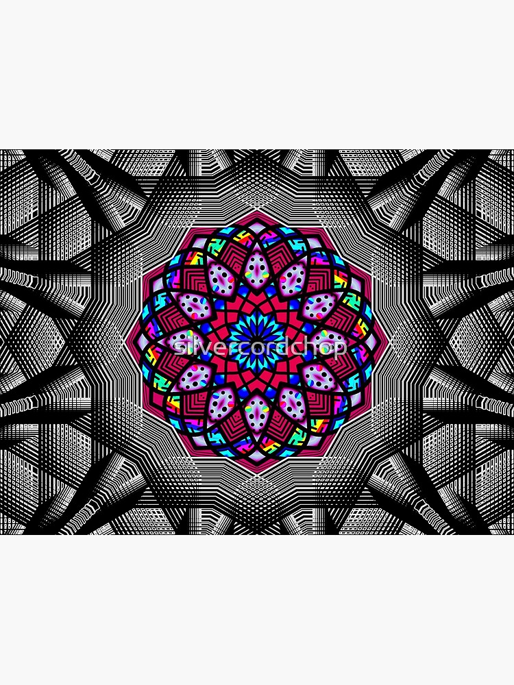 "manji mandala color" Poster by silvercordchop | Redbubble