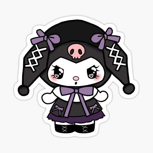 "Kuromi Lolita" Sticker for Sale by AlyssaSlushie | Redbubble