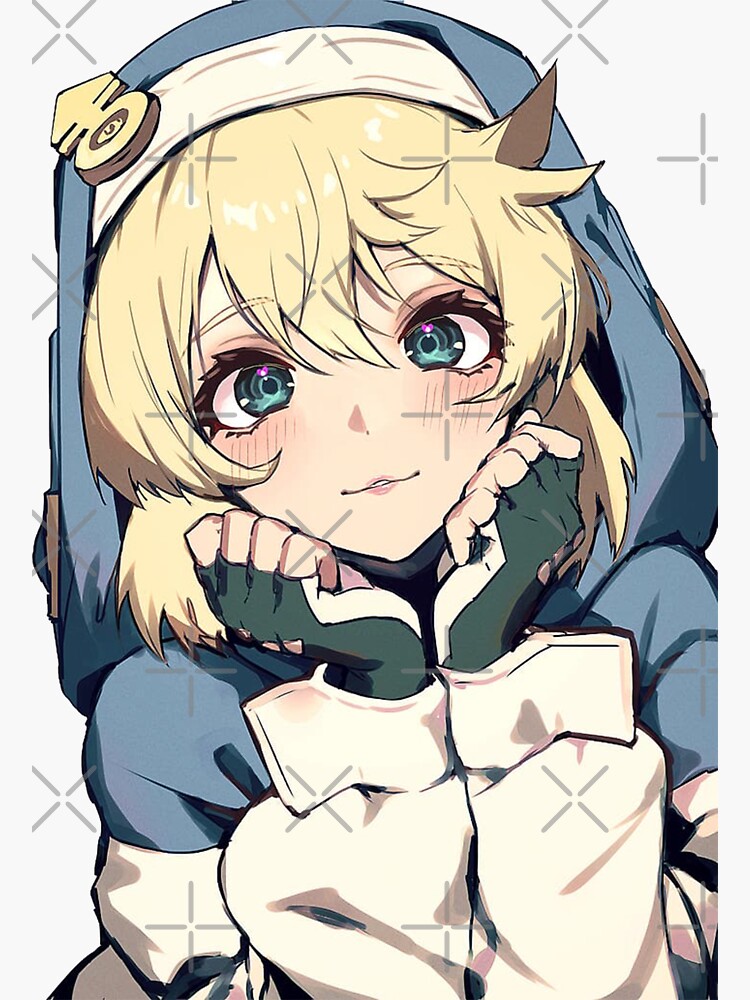 "Guilty Gear Bridget" Sticker for Sale by ShellyBest | Redbubble