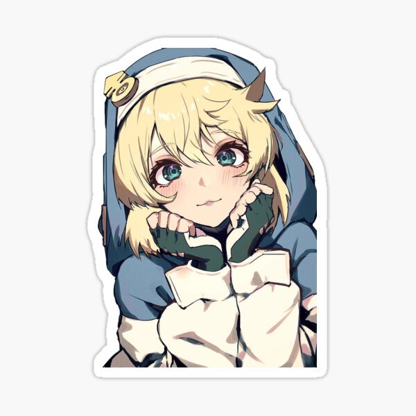 "Guilty Gear Bridget" Sticker for Sale by ShellyBest | Redbubble