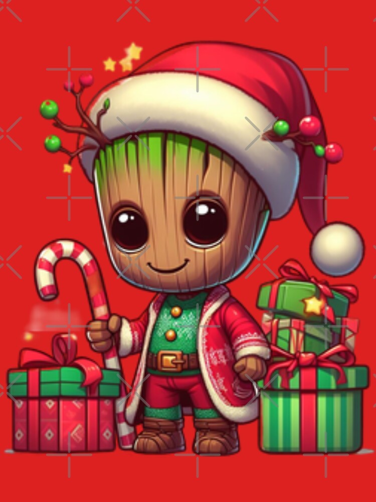 "Baby Groot Santa" Essential T-Shirt for Sale by EssenceRise | Redbubble