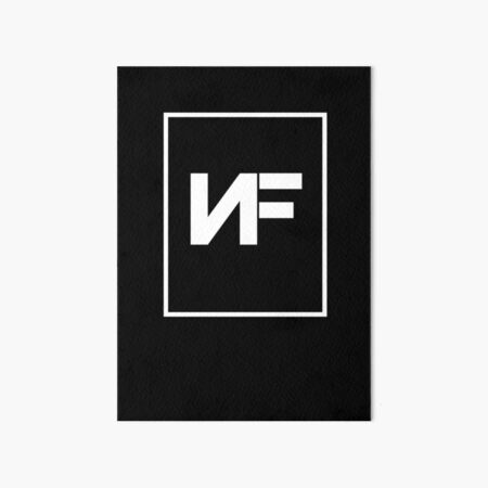 "NF American Rapper Logo" Art Board Print by IainW98 | Redbubble