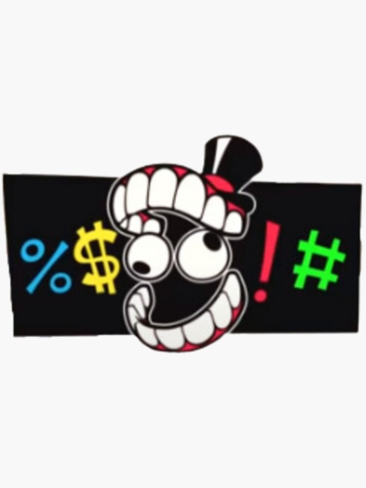 "TADC: Censored " Sticker for Sale by EmberlyDawn | Redbubble