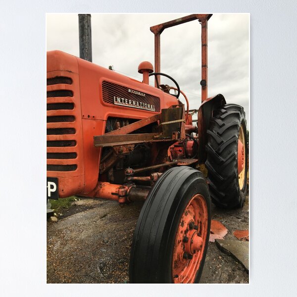 "Red Tractor" Poster for Sale by Bucklandcrafts | Redbubble