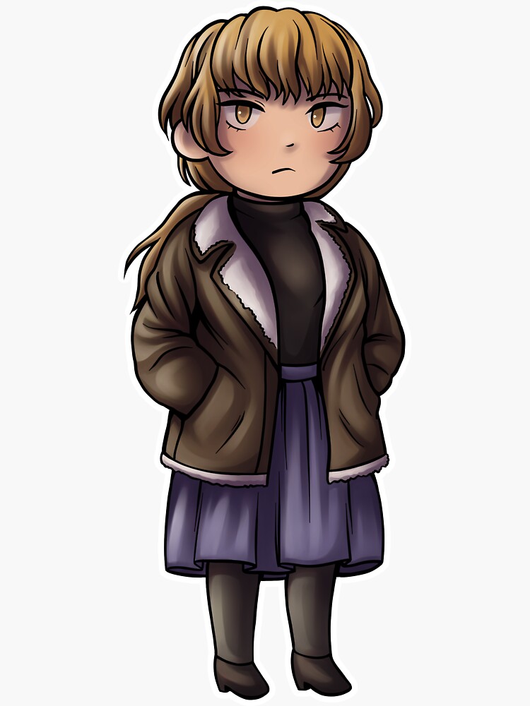 "Fear and Hunger Sticker - Karin" Sticker for Sale by Pikablooo | Redbubble